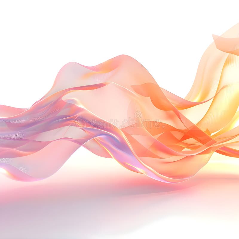 Dynamic Glowing Light Wave Effect Ai Generated Stock Illustration - Illustration of people ...
