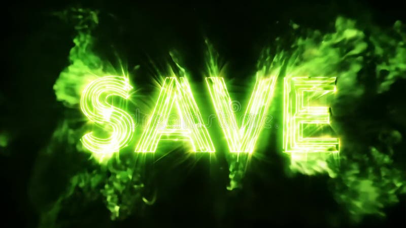Dynamic Glowing Text Animation with Neon Green Light Effects Stock ... Dynamic Glowing Text Animation with Neon Green Light Effects Stock ...