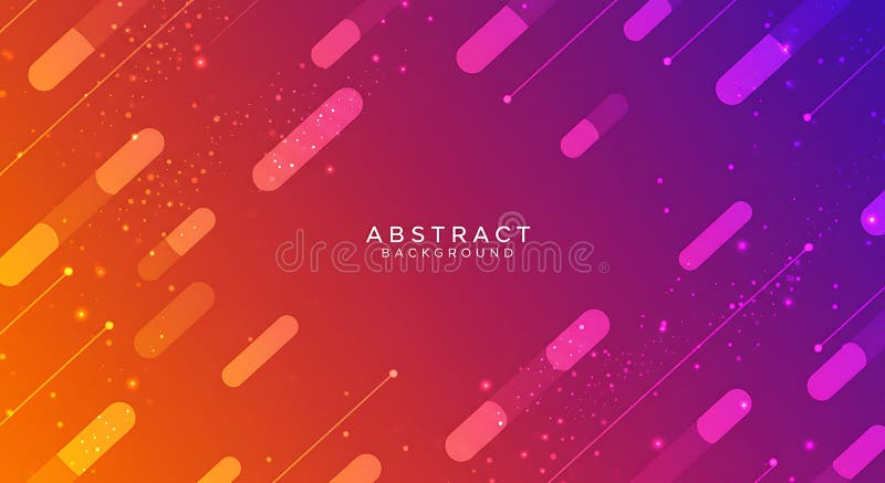 Dynamic Gradient Background with Flowing Rounded Rectangles and Spark ...