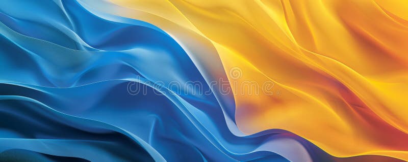 A Dynamic Gradient Color Wave Pattern with Smooth, Undulating Curves ...