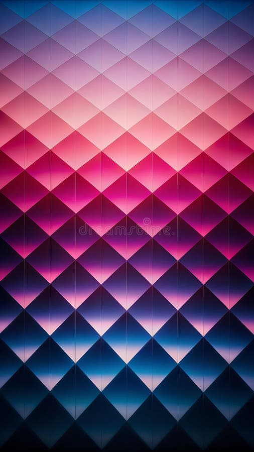 Color-changing Squares on a Gradient from Pink To Magenta Stock Image ...