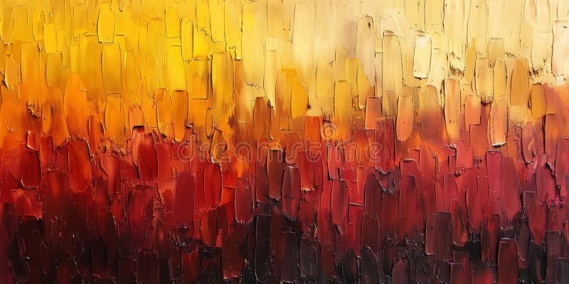 A Dynamic Gradient of Ochre Yellow and Deep Mahogany, Representing the ...