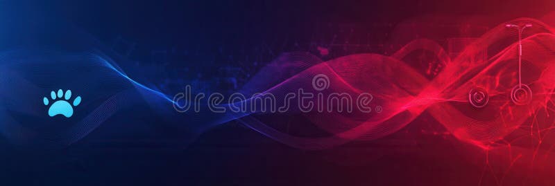 Dynamic Gradient Veterinary Emergency Background Featuring Abstract ...