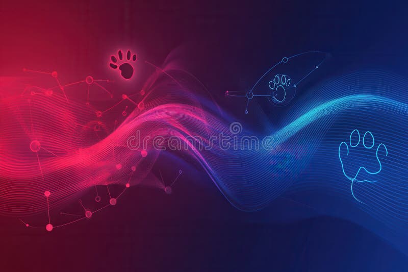 Dynamic Gradient Veterinary Emergency Background Showcasing Smooth ...