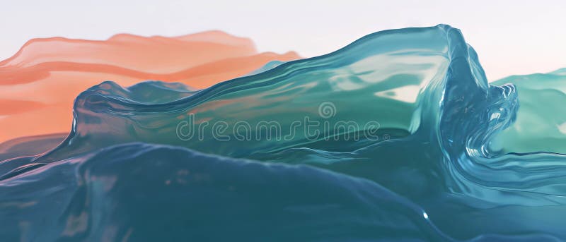 Dynamic Gradients Creating Fluid Transitions Across Vibrant Layers of ...