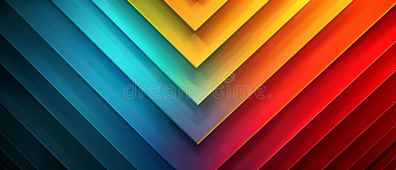 Dynamic Gradients for Web Banners, Colorful Spectrum Navigation. Stock ...