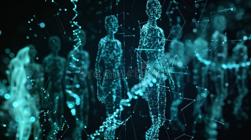 A Dynamic Graph Charting the Genetic Variations between Individuals ...