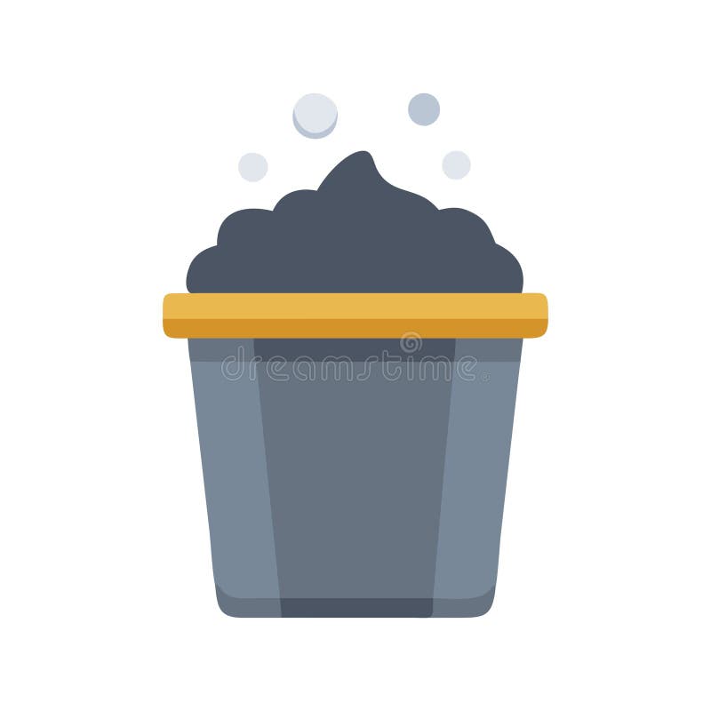 Dynamic Ash Bucket Graphic Illustration Stock Illustration ...