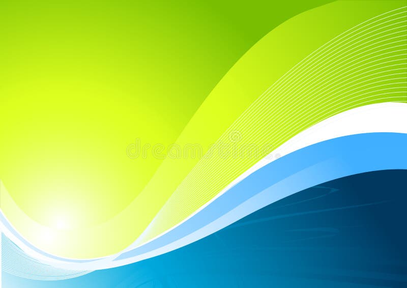 Dynamic Green Background stock vector. Illustration of digital - 3959408