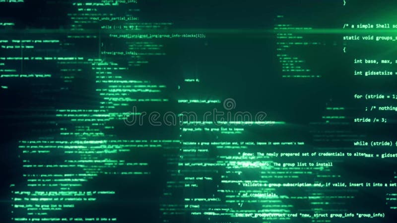 Green Coding Matrix Animation Stock Video - Video of animation, cyberpunk: 380815567