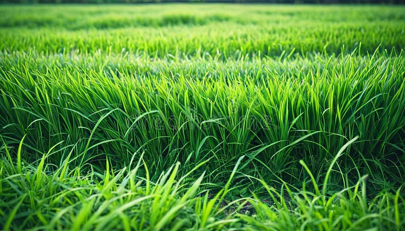 Dynamic Green Grass Patterns Stock Photo - Image of patterns, vitality ...