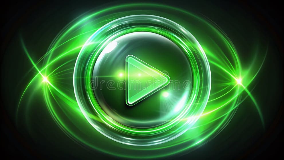 Play Button Green Stock Illustrations – 20,215 Play Button Green Stock ...