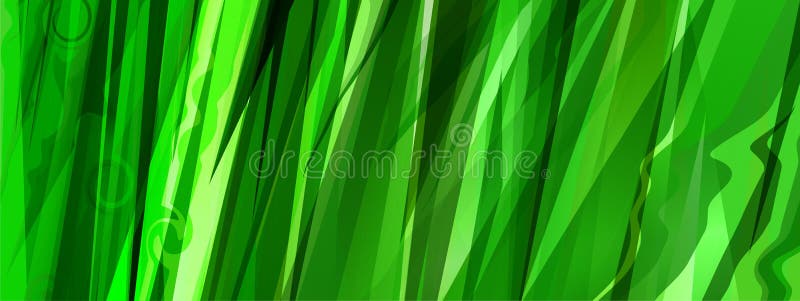 Dynamic Green Rectangular Banner Stock Vector - Illustration of green ...