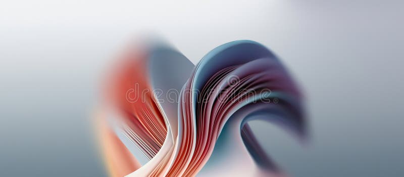 Dynamic Grey Orange Abstract Background with Flowing Swirls and ...