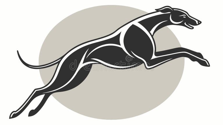 Dynamic Greyhound Dog Stock Illustrations – 276 Dynamic Greyhound Dog ...