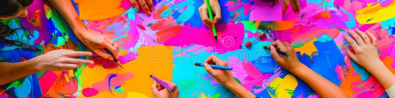 Dynamic Group Collaboration with Hands Pointing and Pens Writing on a ...