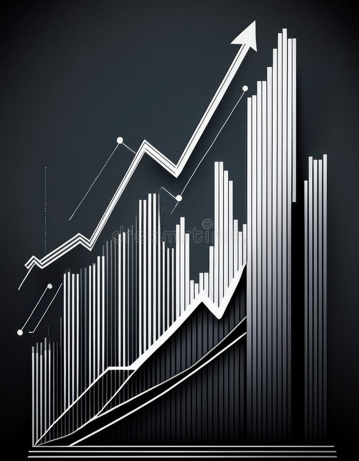 Dynamic Growth and Progress Illustrated through Stock Photo - Image of ...