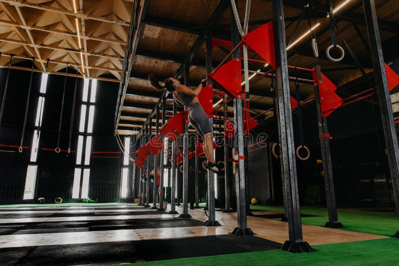 A Determined Woman Showcases Strength Training, Inspiring Fitness Goals ...