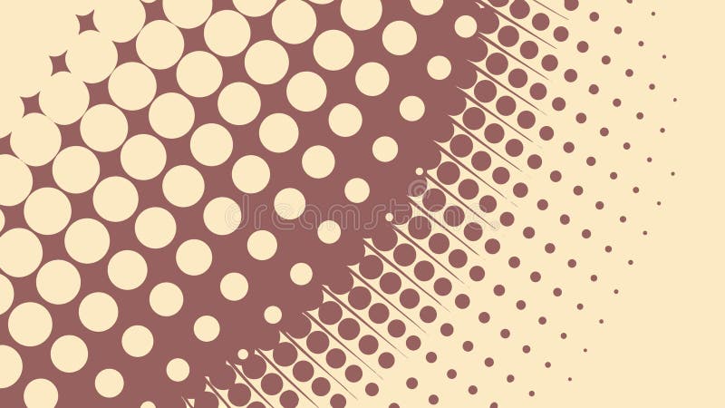 Dynamic Halftone Dot Pattern, Abstract and Retro Design Element, Vector ...