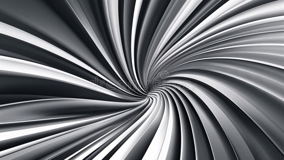 Dynamic Halftone Pattern in Grayscale Forming Smooth Radial Flow from ...