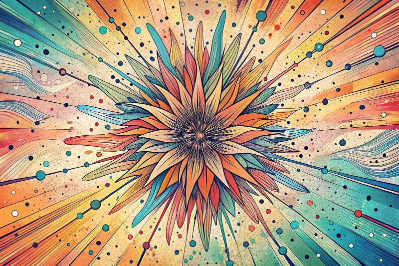 Dynamic HandDrawn Line Burst Visually Striking Explosion Effect for ...