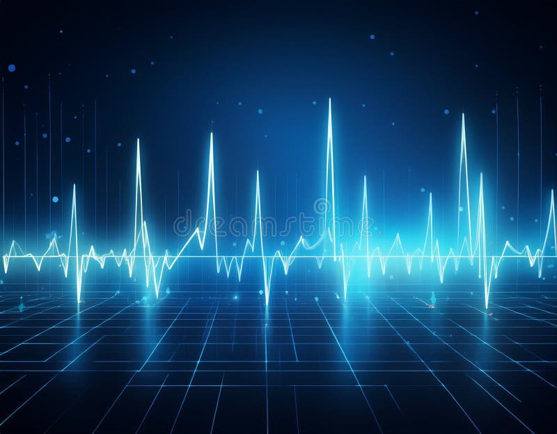 Dynamic Heartbeat Visualization: Modern ECG and Pulse Wave Graphics ...