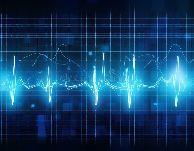 Dynamic Heartbeat Visualization: Modern ECG and Pulse Wave Graphics ...