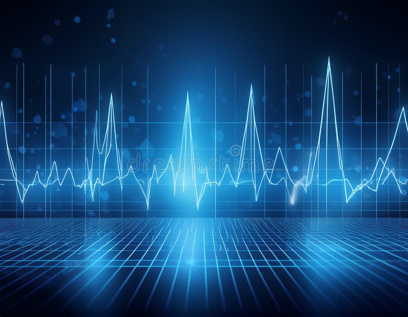 Dynamic Heartbeat Visualization: Modern ECG and Pulse Wave Graphics ...