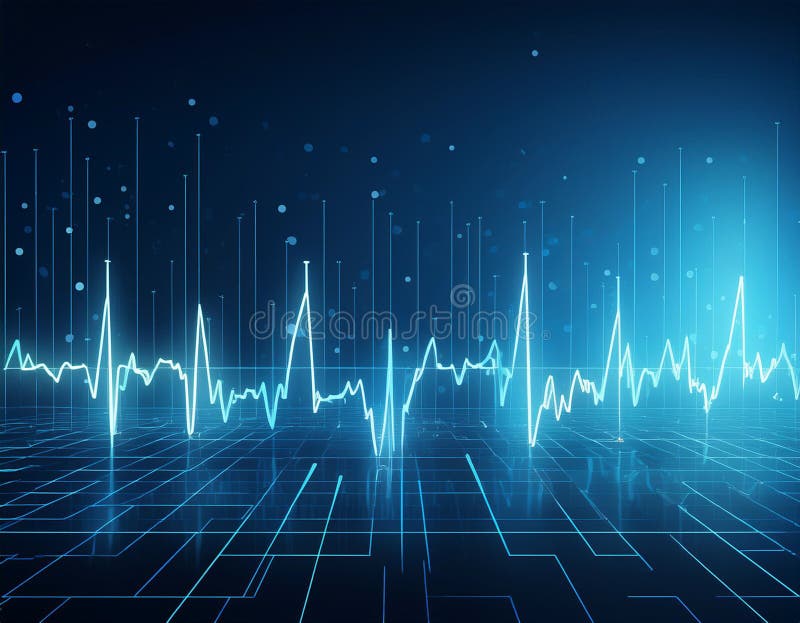 Dynamic Heartbeat Visualization: Modern ECG and Pulse Wave Graphics ...