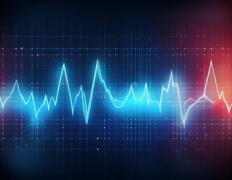 Dynamic Heartbeat Visualization: Modern ECG and Pulse Wave Graphics ...