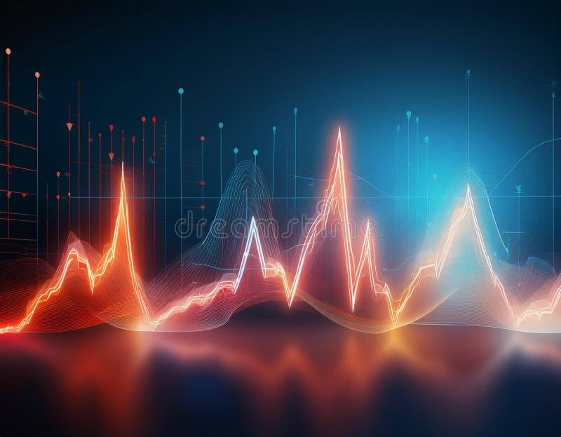 Dynamic Heartbeat Visualization: Modern ECG and Pulse Wave Graphics ...