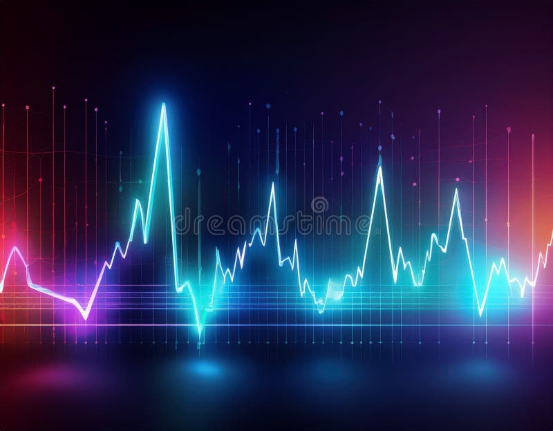 Dynamic Heartbeat Visualization: Modern ECG and Pulse Wave Graphics ...