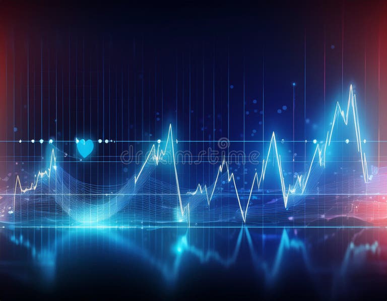 Dynamic Heartbeat Visualization: Modern ECG and Pulse Wave Graphics ...