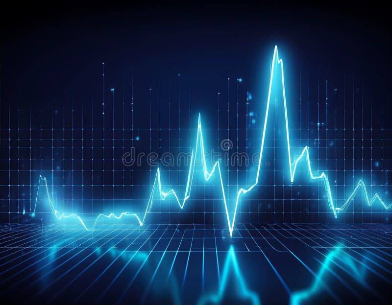 Dynamic Heartbeat Visualization: Modern ECG and Pulse Wave Graphics ...