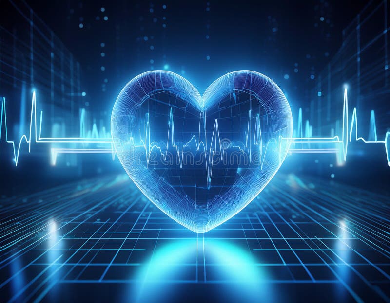 Dynamic Heartbeat Visualization: Modern ECG and Pulse Wave Graphics ...