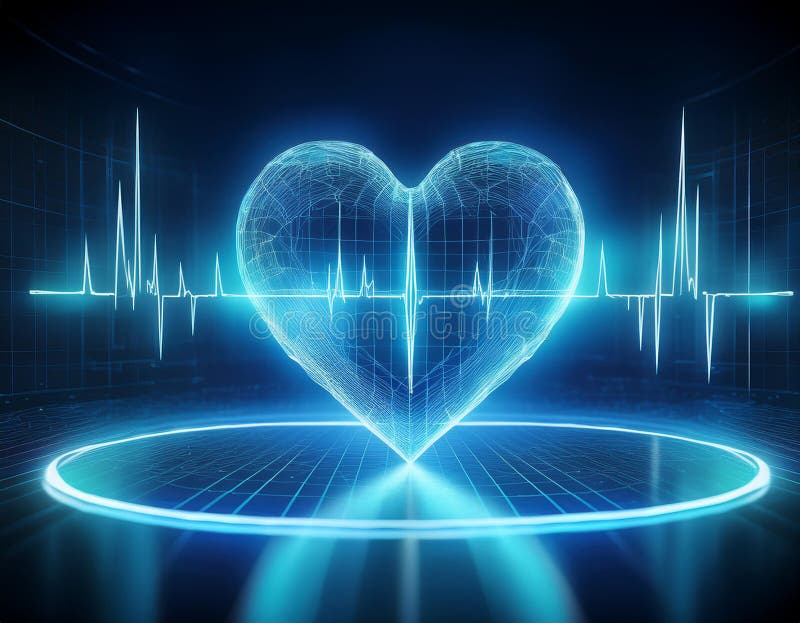 Dynamic Heartbeat Visualization: Modern ECG and Pulse Wave Graphics ...