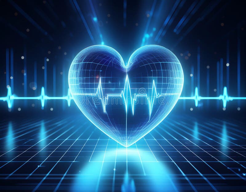 Dynamic Heartbeat Visualization: Modern ECG and Pulse Wave Graphics ...