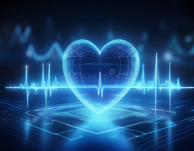 Dynamic Heartbeat Visualization: Modern ECG and Pulse Wave Graphics ...