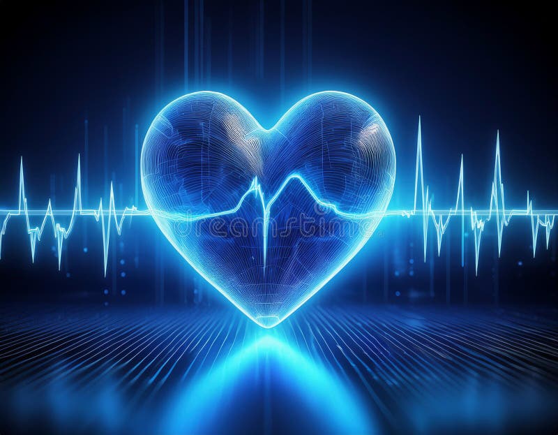 Dynamic Heartbeat Visualization: Modern ECG and Pulse Wave Graphics ...
