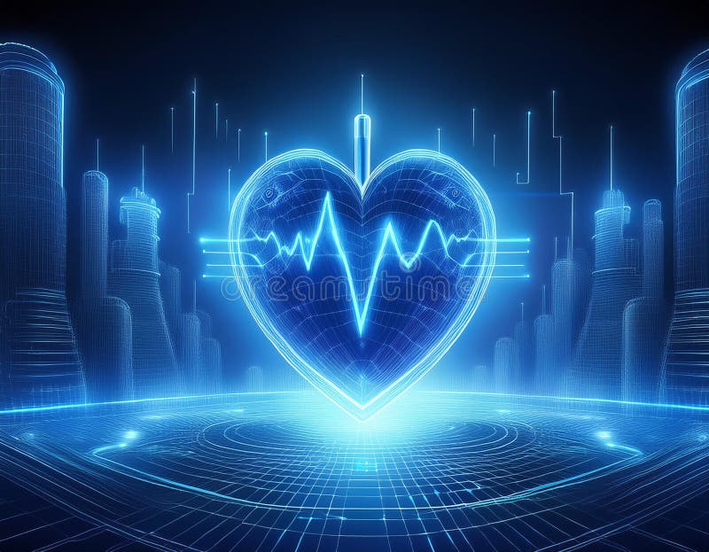 Dynamic Heartbeat Visualization: Modern ECG and Pulse Wave Graphics ...