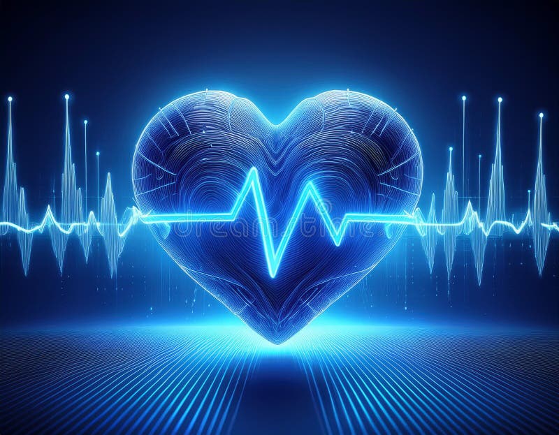 Dynamic Heartbeat Visualization: Modern ECG and Pulse Wave Graphics ...