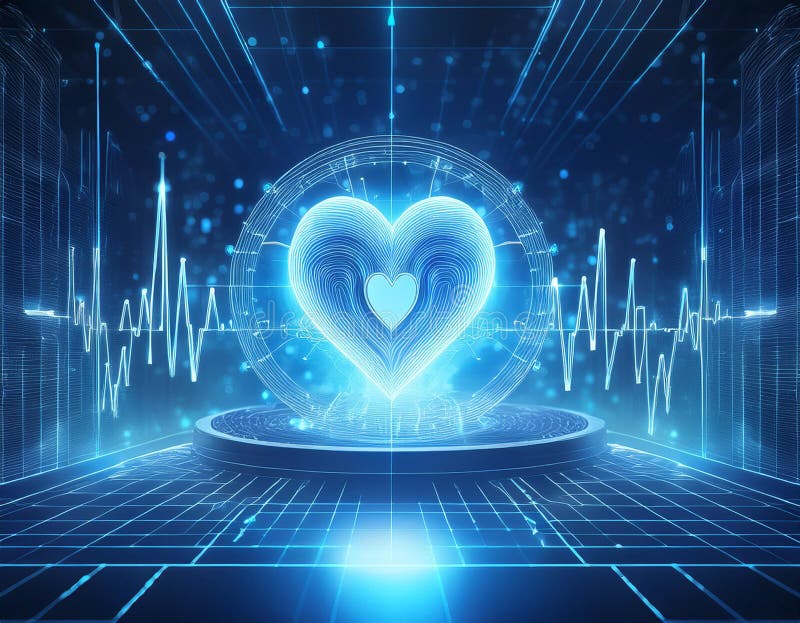 Dynamic Heartbeat Visualization: Modern ECG and Pulse Wave Graphics ...