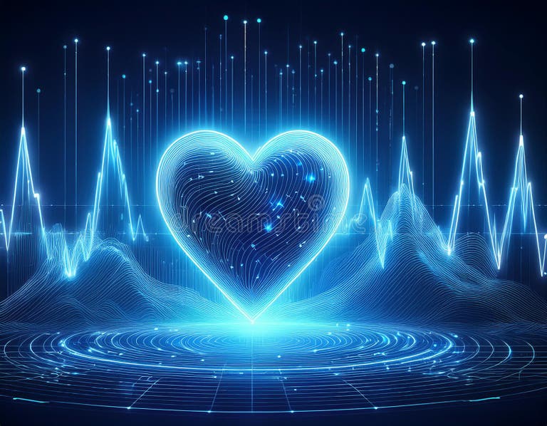 Dynamic Heartbeat Visualization: Modern ECG and Pulse Wave Graphics ...