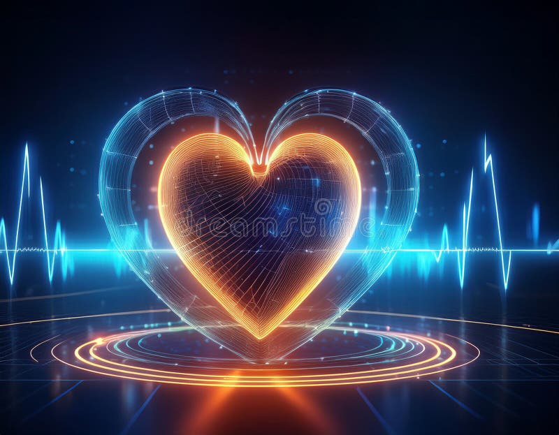 Dynamic Heartbeat Visualization: Modern ECG and Pulse Wave Graphics ...