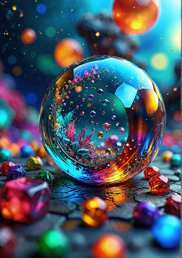 Dynamic Hexagonal Abstraction: AI Generated HD Background Stock ...