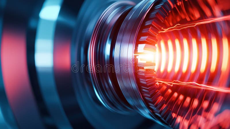 Dynamic High-Tech Generator in Mid-Motion Captured with Gigapixel ...