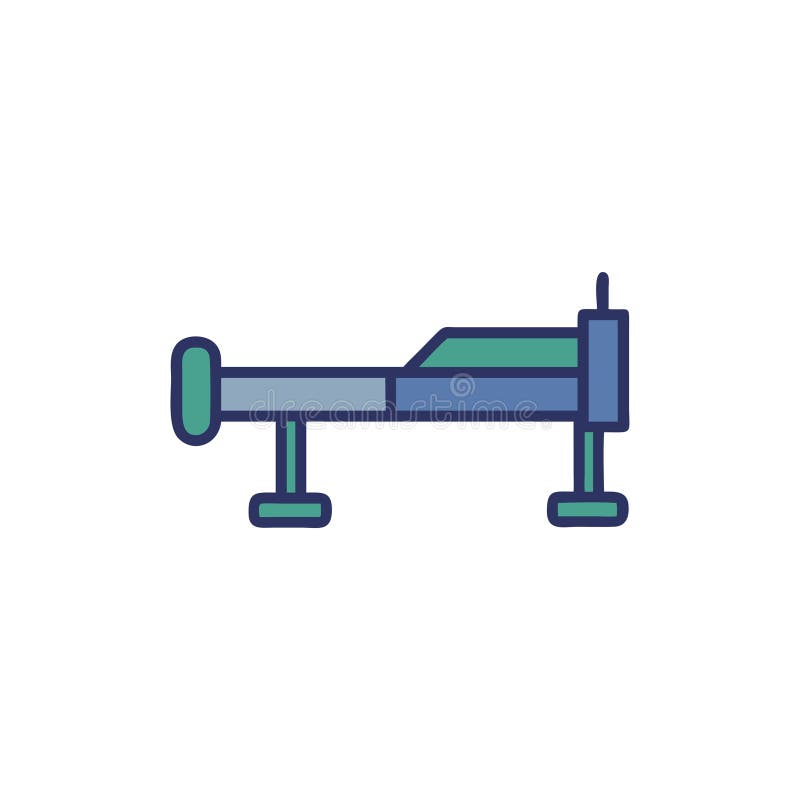 Dynamic Hip Thrust Machine Icon Stock Illustration - Illustration of ...