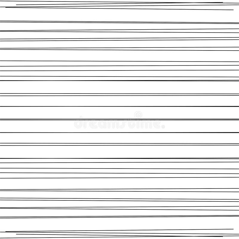 Dynamic Horizontal Lines, Stripes with Different Contours Stock Vector ...