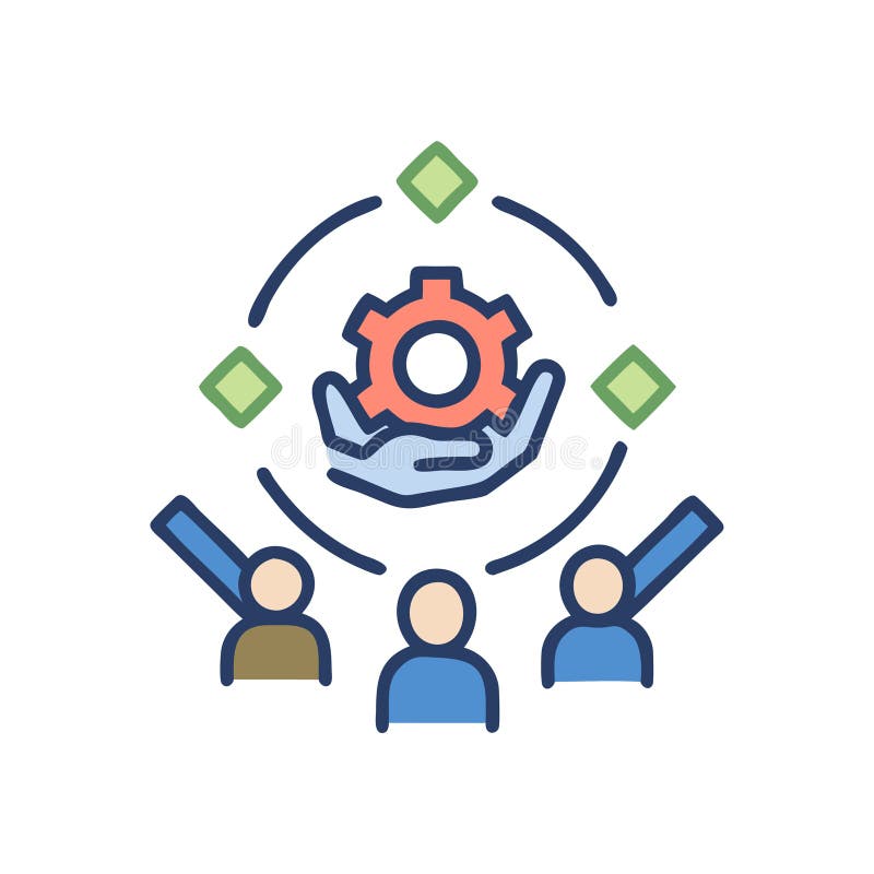 Dynamic Icons for Effective Stakeholder Engagement Stock Vector ...