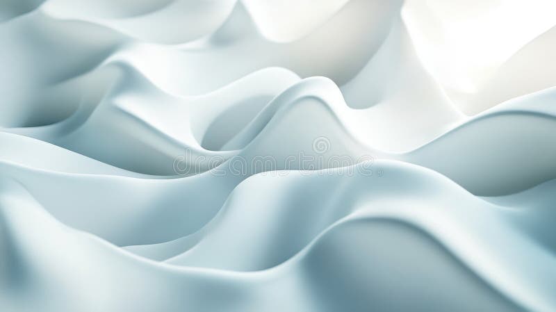 Dynamic Illuminated Waves, Futuristic Feel with Seamless Light and ...